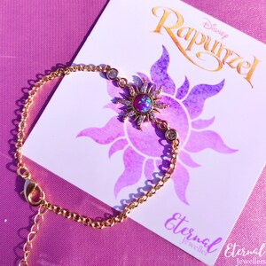 Tangled Rapunzel Dream Flower Sunset Micropaved Sunstone Zirconia Star ...