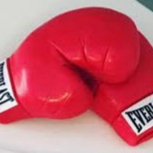 Fondant Boxing Gloves Cake Topper - Etsy