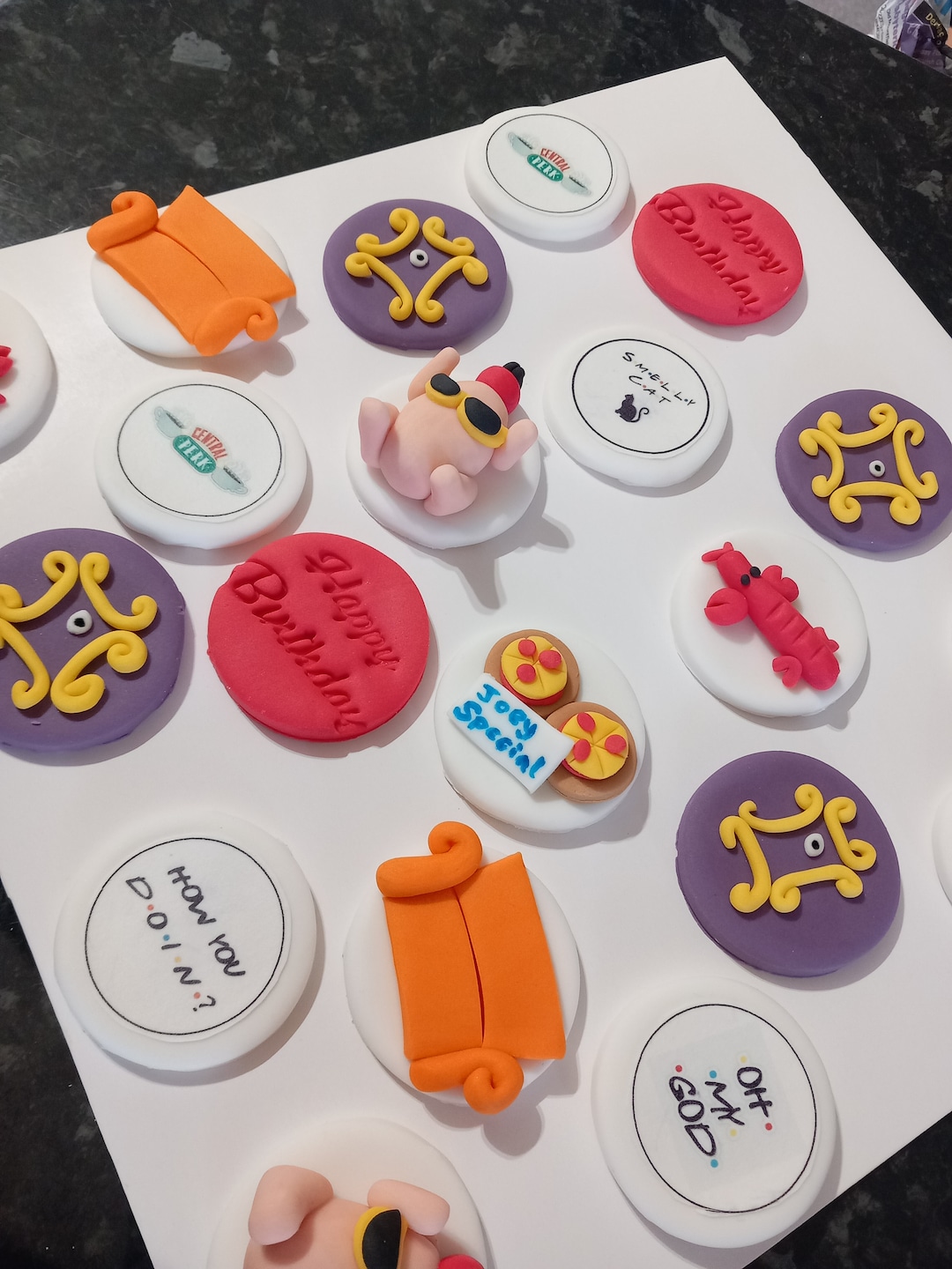 Unofficial TV Themed Cupcake Toppers - Etsy