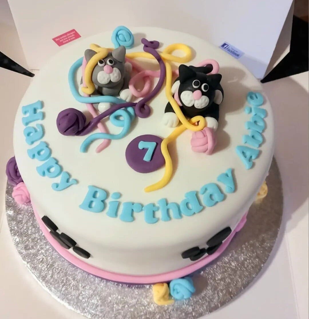 Handmade Cats Cake Topper - Etsy