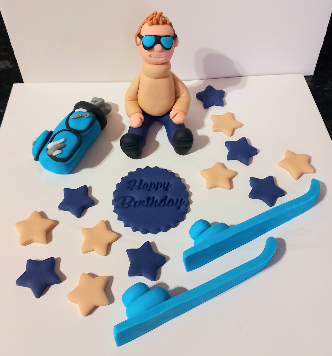 Sports Fan Cake Topper - Etsy