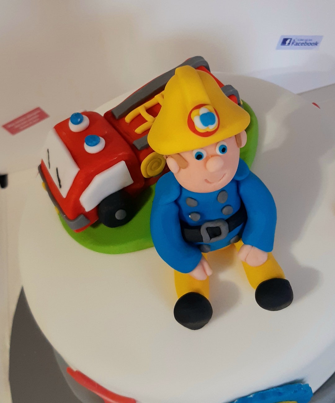 Unofficial Fireman Sam Handmade Cake Toppers - Etsy UK