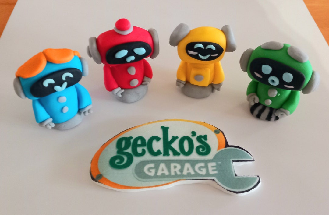 Robot Cake Toppers - Etsy