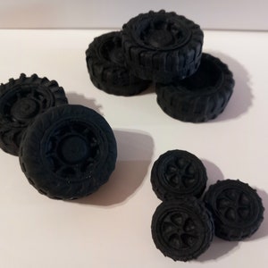 Edible Fondant Wheels Cake Topper/cupcake Topper - Etsy