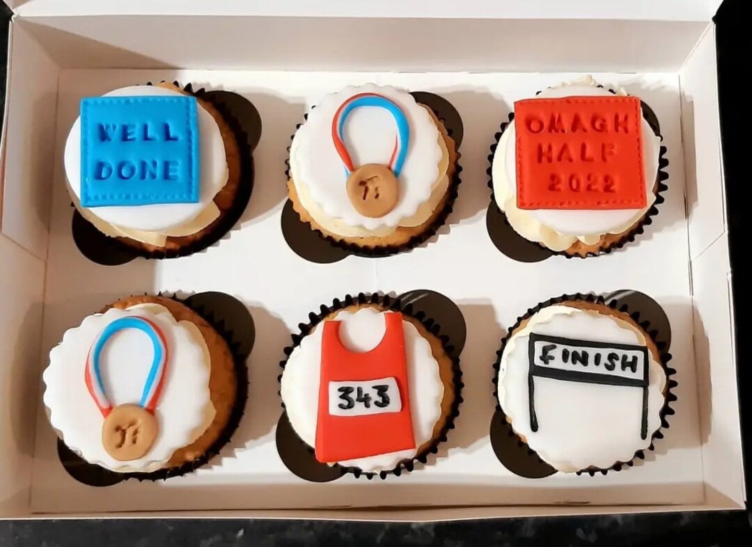 Running Theme Cupcake Toppers, Personalised! - Etsy