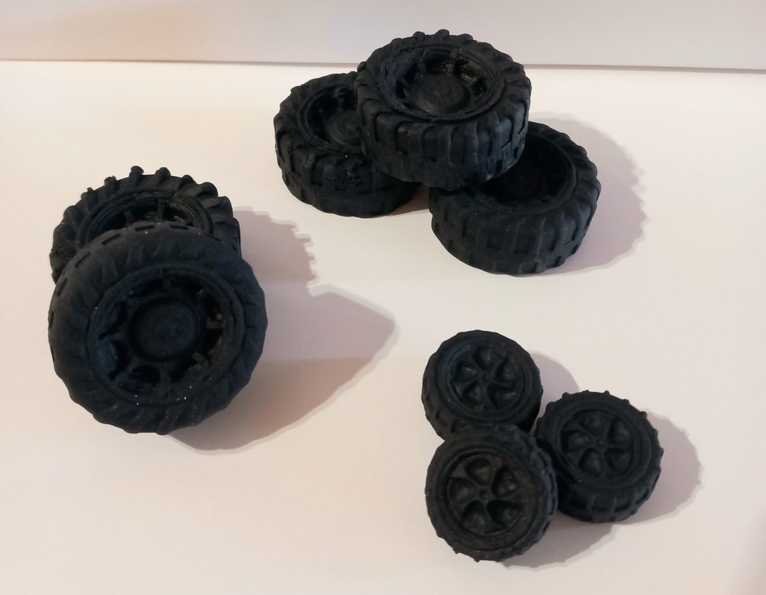 Edible Fondant Wheels Cake Topper/cupcake Topper - Etsy