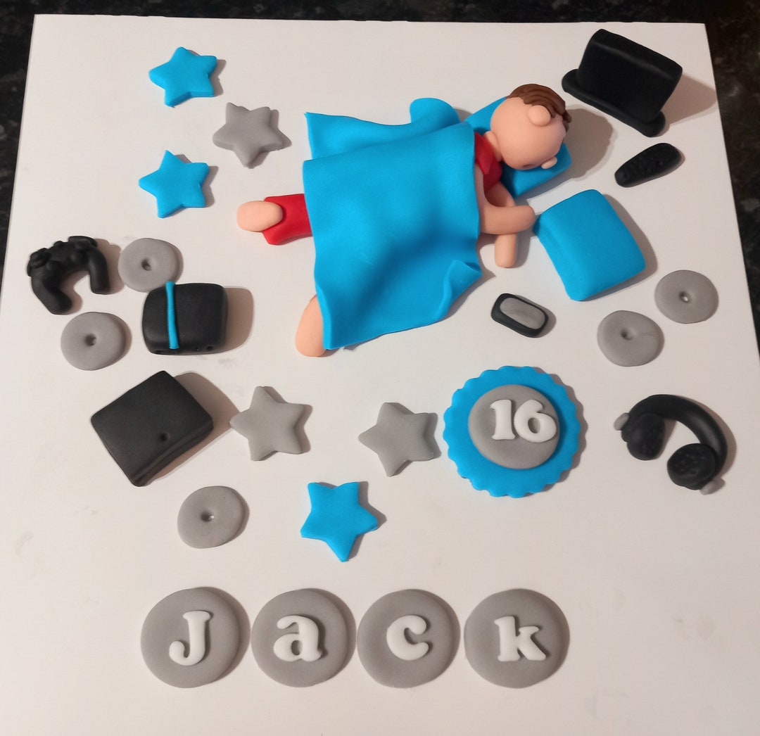 Messy Room Edible Fondant Cake Toppers - Etsy