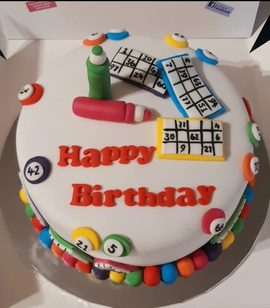 Edible Bingo Cake Toppers, Handmade! - Etsy