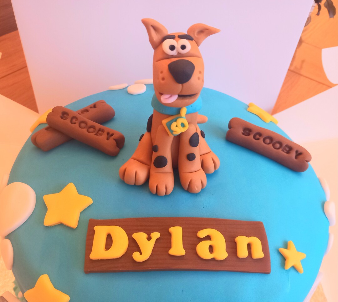 Unofficial Scooby Cake Topper - Etsy
