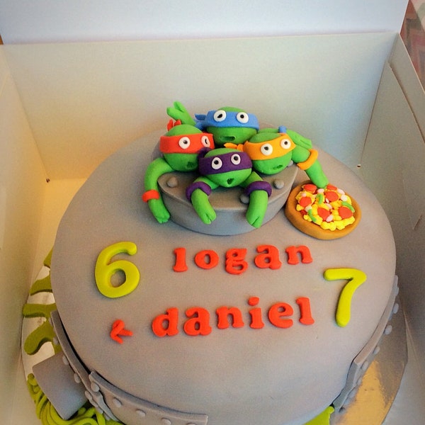 Turtle Cake Topper - Etsy
