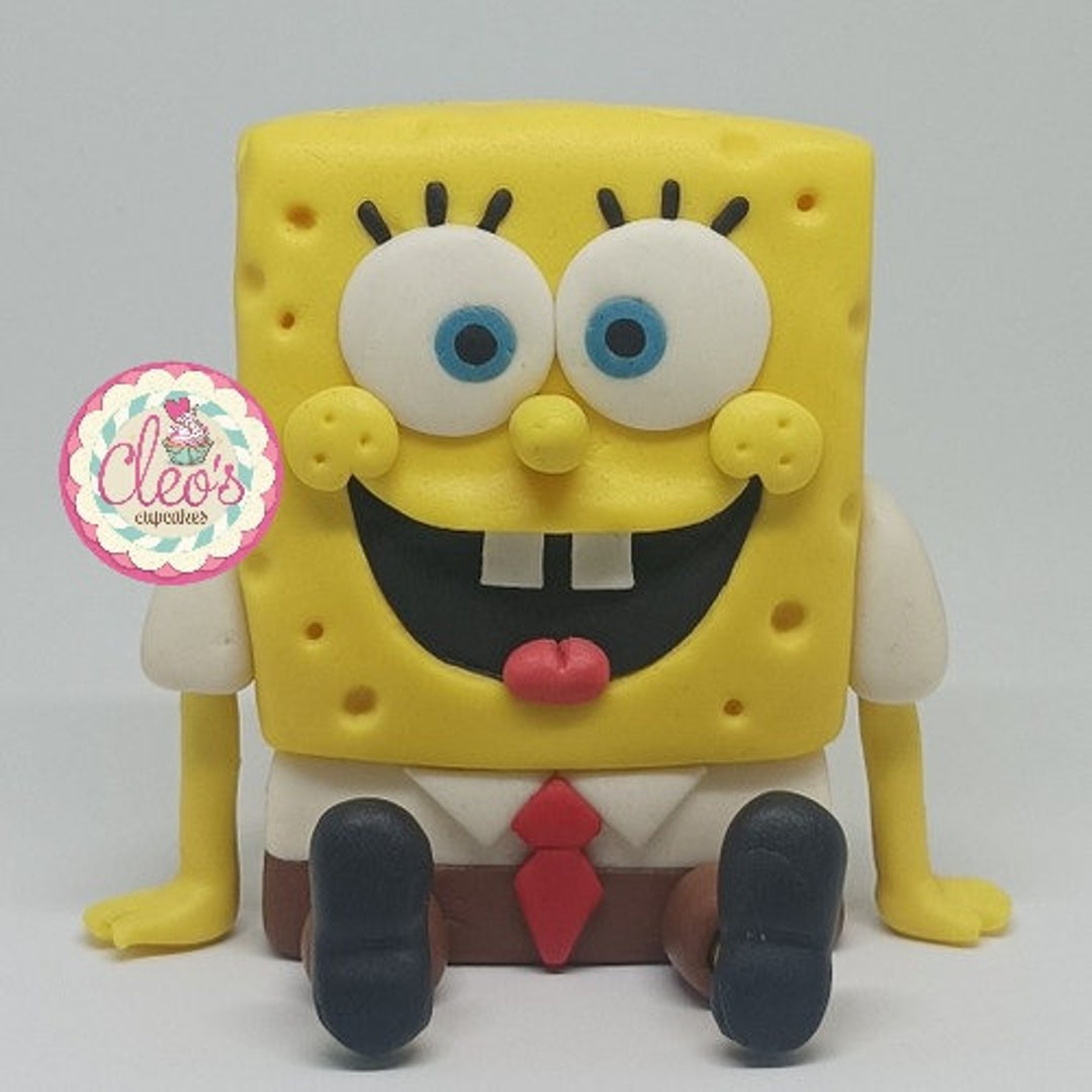 Sponge Character Cake Topper - Etsy