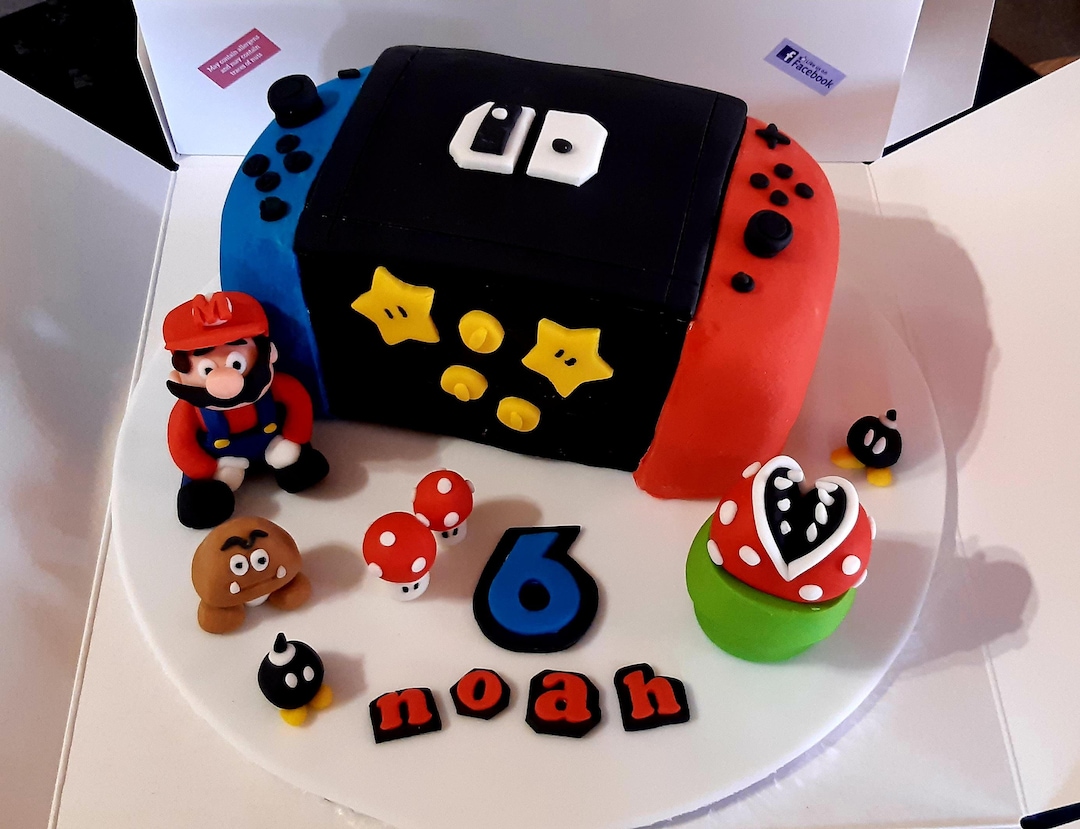 Unofficial Nintendo Switch Cake Toppers - Etsy