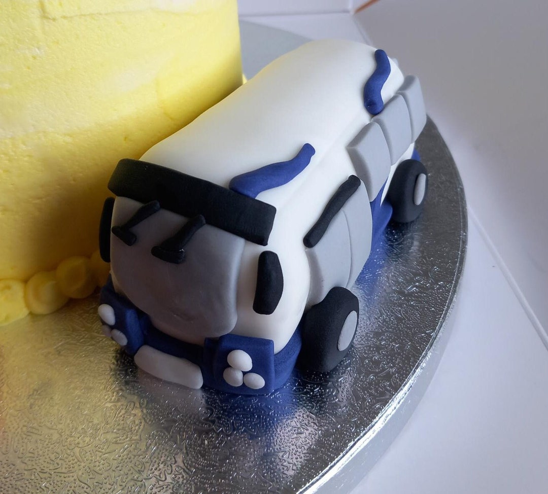 Handmade Bus Cake Topper - Etsy