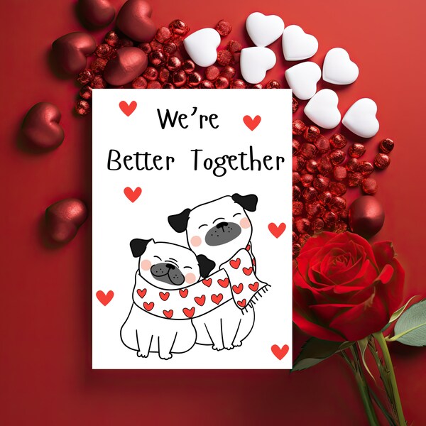 Cute Valentine Card - Etsy
