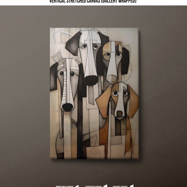 Abstract Dog Art - Etsy