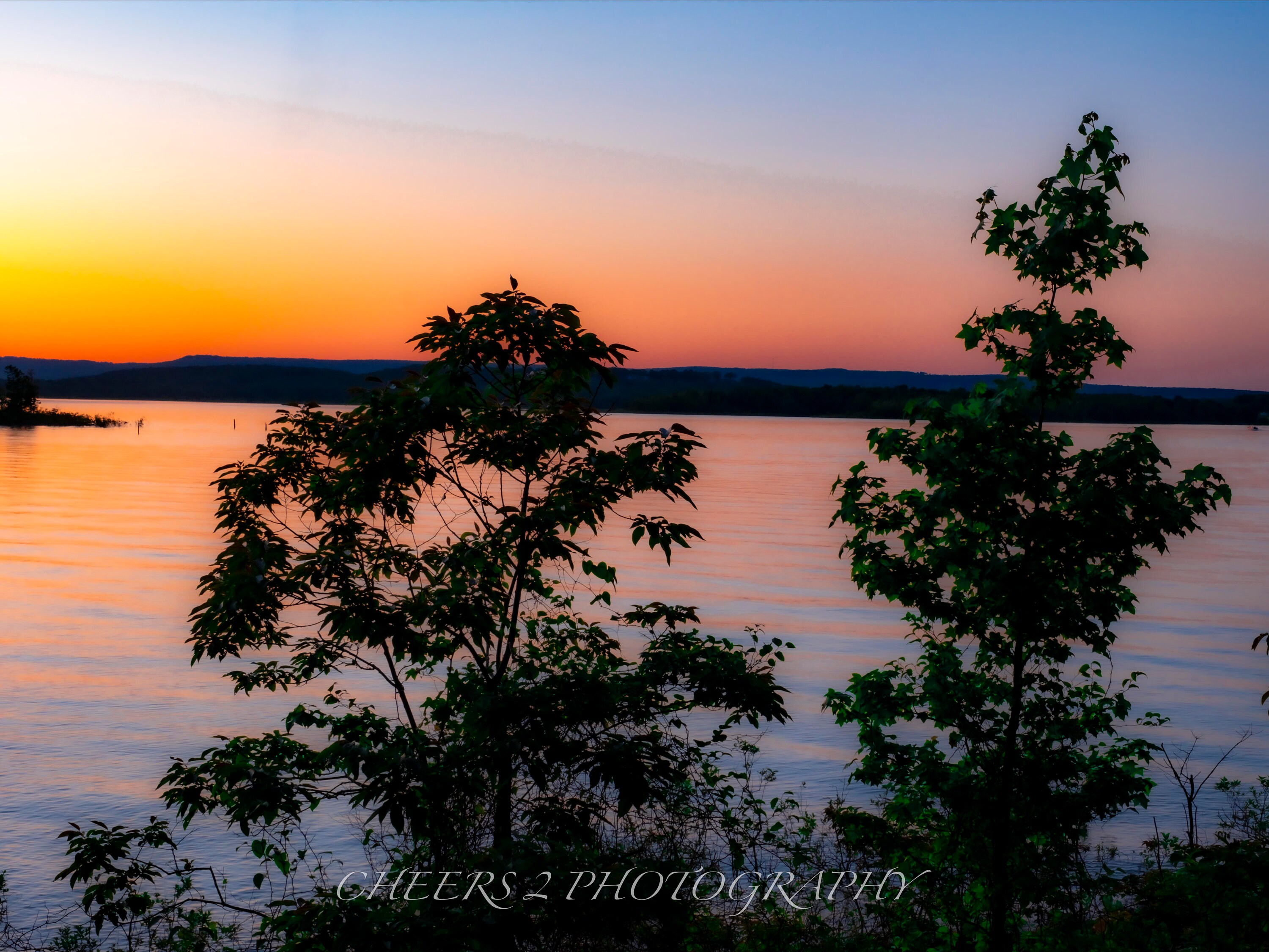 Sunset Lake Photography Print, Digital Wall Art, Nature Landscape Photo ...