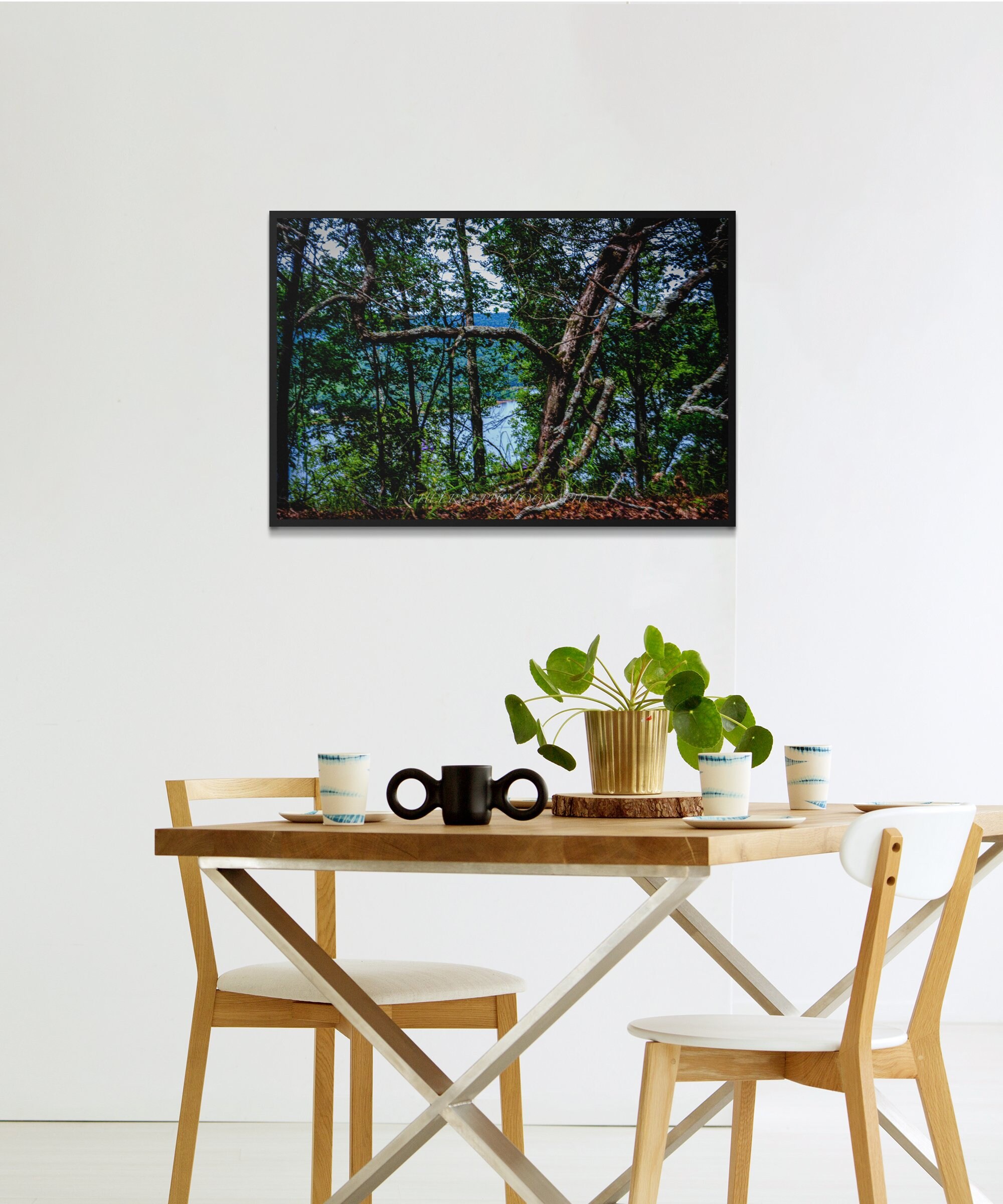 Scenic Forest Landscape Photography, Digital Download Wall Art, Nature ...