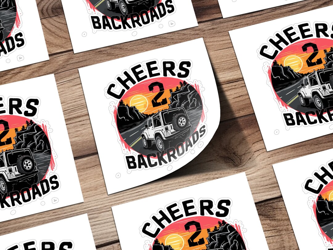 Off-road Adventure Sticker, Backroads 4x4 Sticker, Off-roading Sticker ...