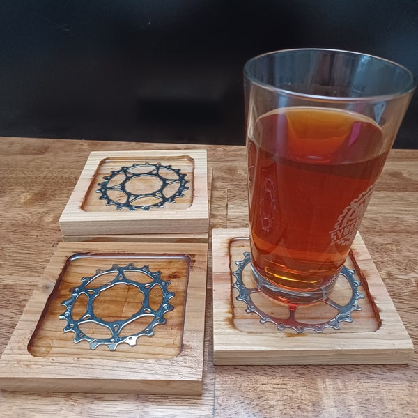 Bicycle Coasters - Etsy