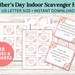 Indoor Printable Mother's Day Scavenger Hunt for Kids & Moms | Treasure ...