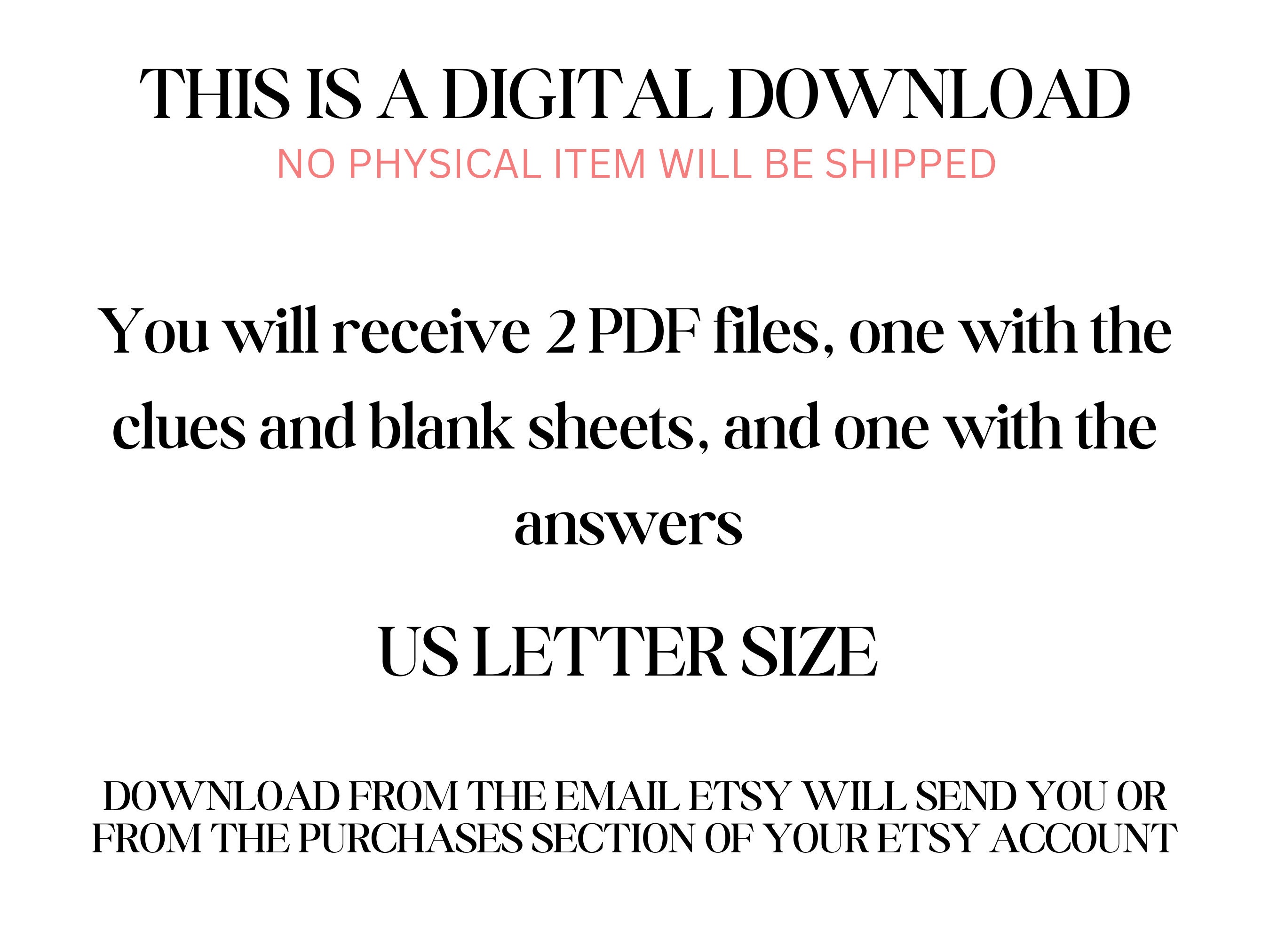 Printable Mothers Day Scavenger Hunt Clues for Kids & Moms Treasure ...