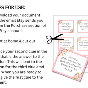 Indoor Printable Mother's Day Scavenger Hunt for Kids & - Etsy