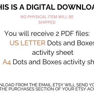 Thanksgiving Dots and Boxes Game Thanksgiving Activity for Kids, Teens ...