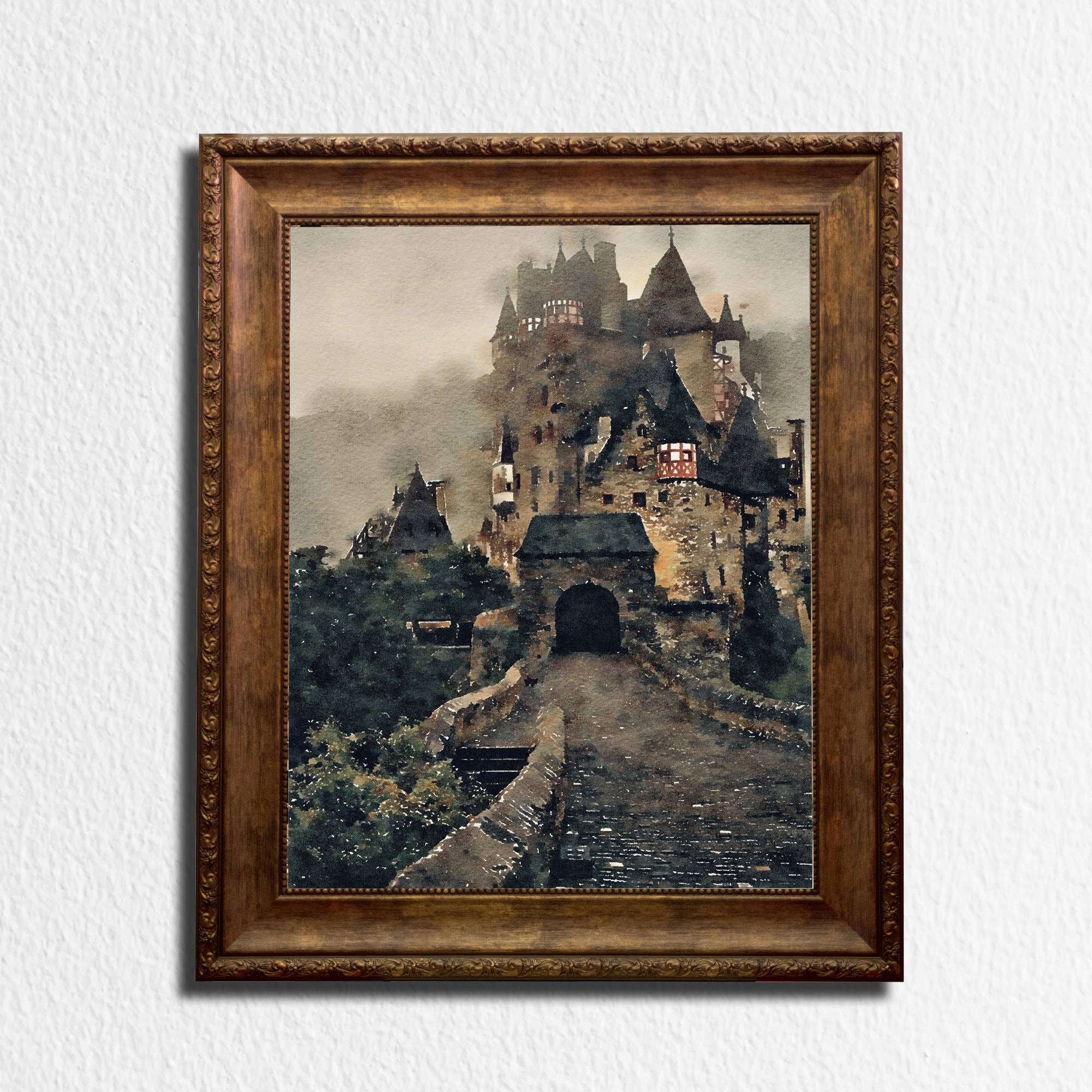 Printable Wall Art, Instant Download Print, Wall Art Print, Burg Eltz ...