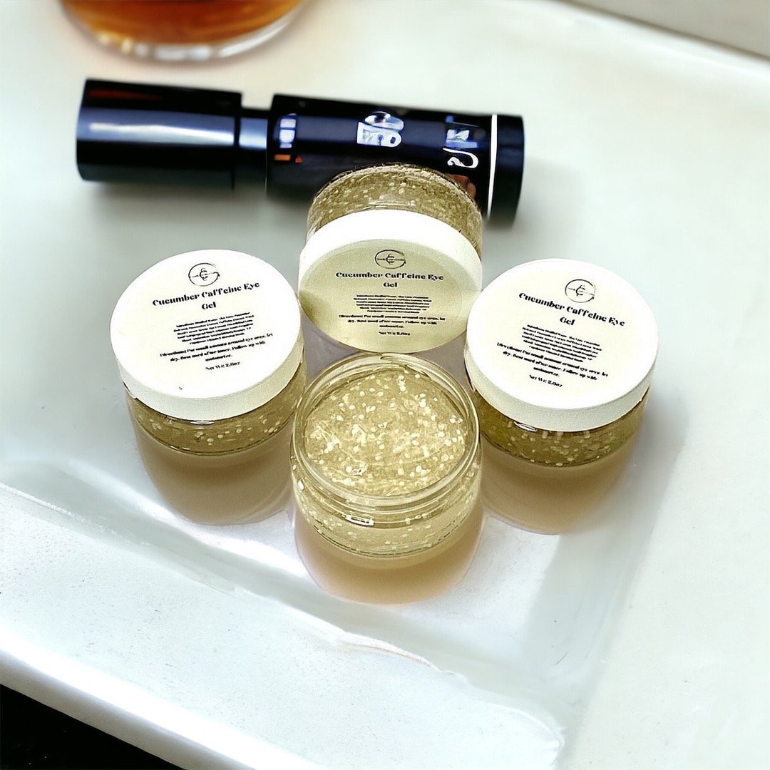 Cucumber Caffeine Eye Gel/refreshing - Etsy