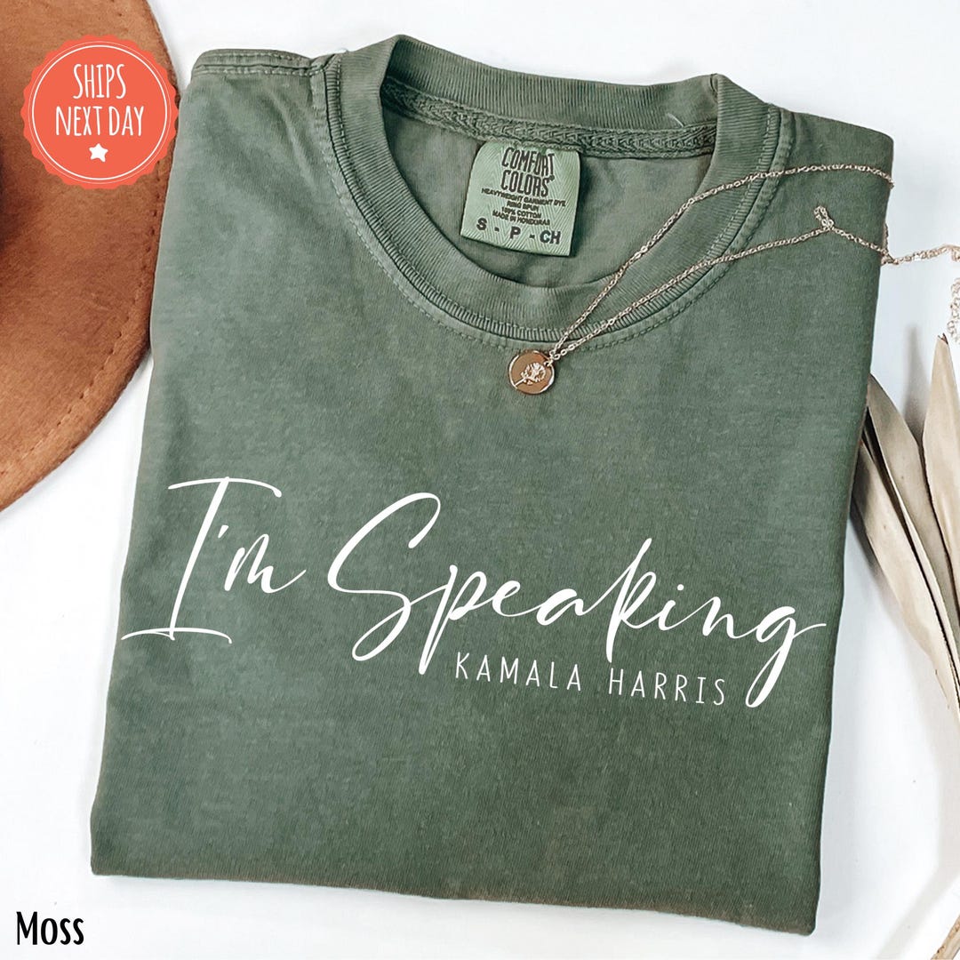 Kamala Harris Shirt Madam Vice President Tee I'm Speaking Kamala Harris ...