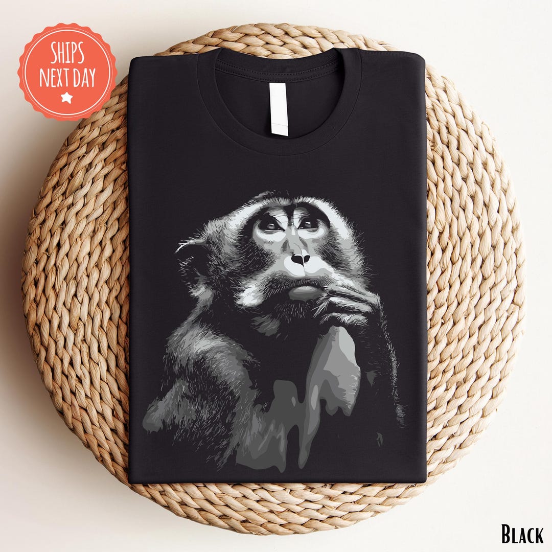 Funny Monkey Meme Tshirt, Dank Memes Tee, Vintage 90s Bootleg Style ...