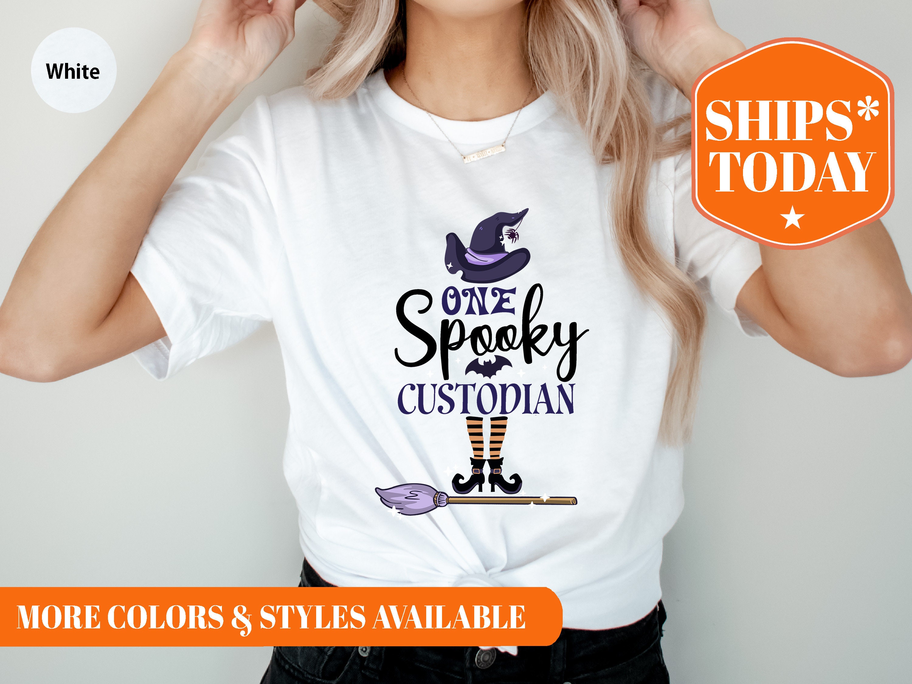 Custodial Logos T Shirt