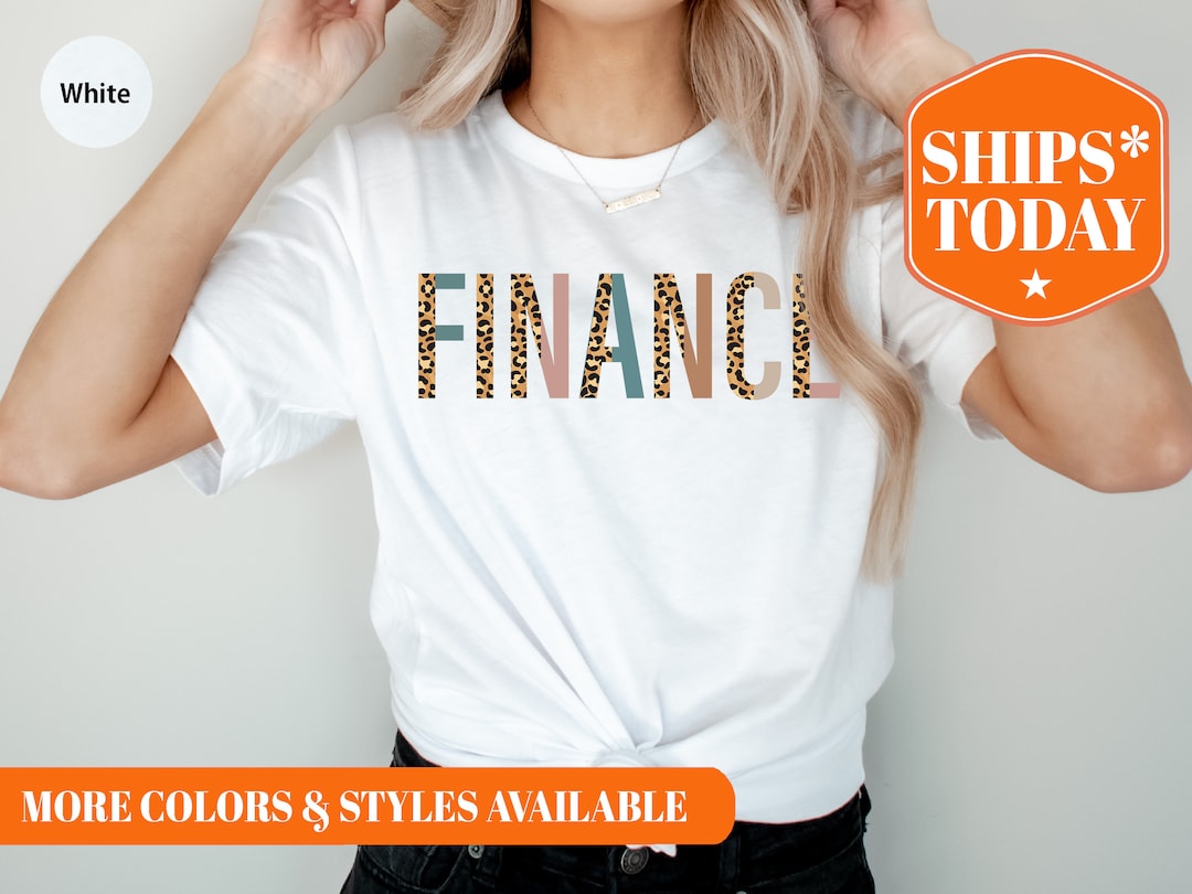 Finance T Shirt Finance Shirt Gifts for Financial Managers Personal ...