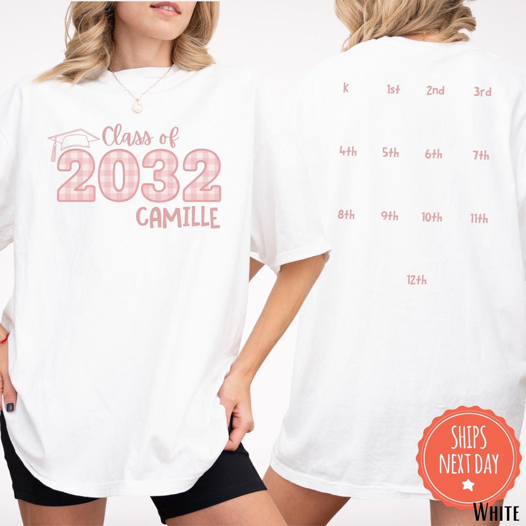Custom Class of Shirt - Pre-kindergarten Graduation Shirt - Class of ...