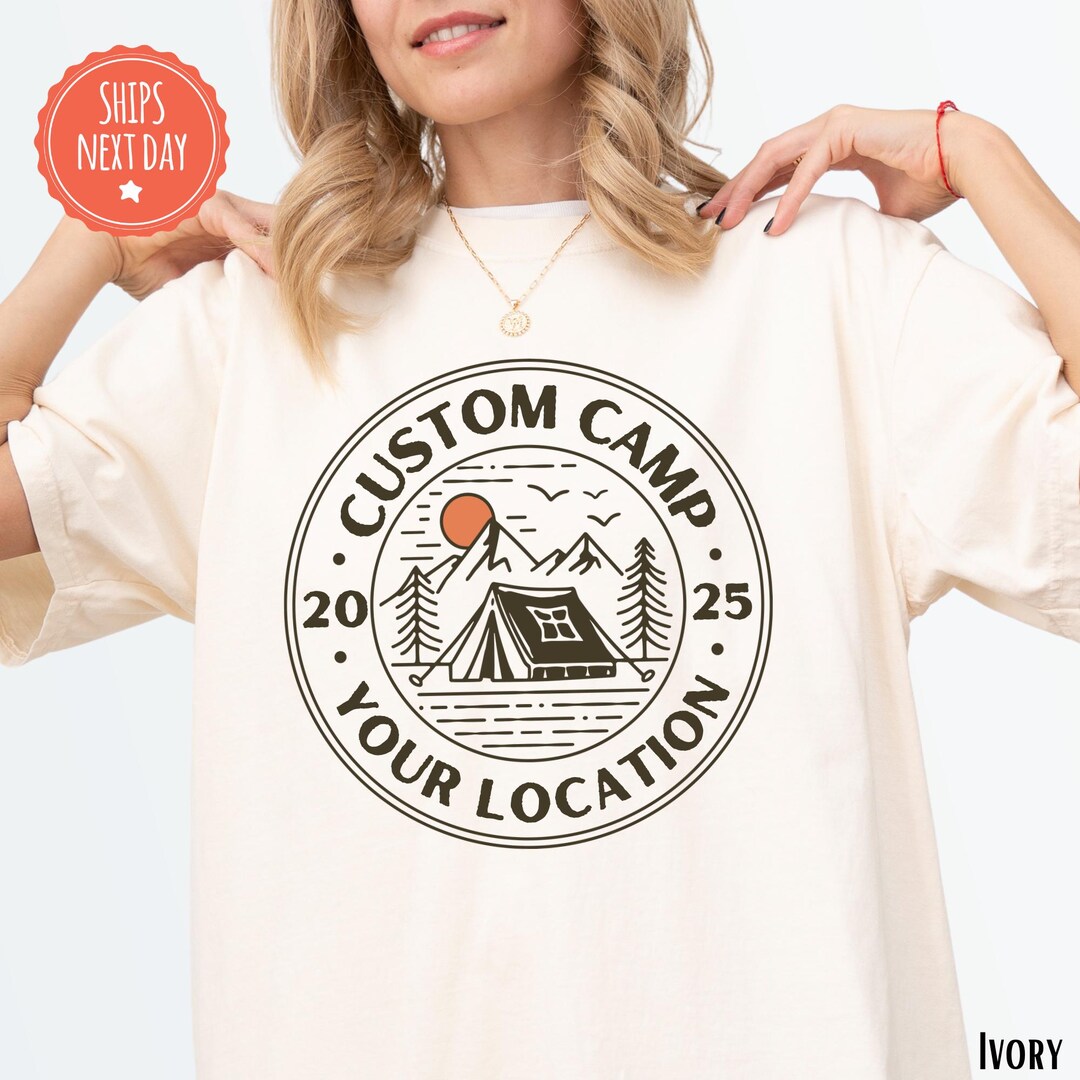Custom Camp Shirts - Family Camping Tshirt - Camping Crew Shirt ...