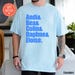 Custom Name List Shirt - Personalised Name List Tshirt - Custom Name ...