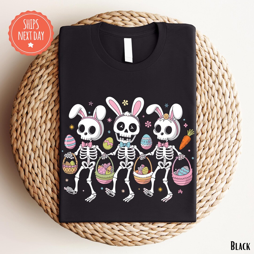 Easter Dancing Skeleton Shirt - Easter Skeleton - Easter Gifts - Funny ...