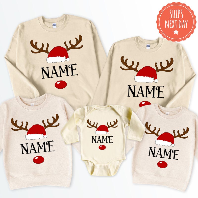 Family Christmas Sweater - Etsy