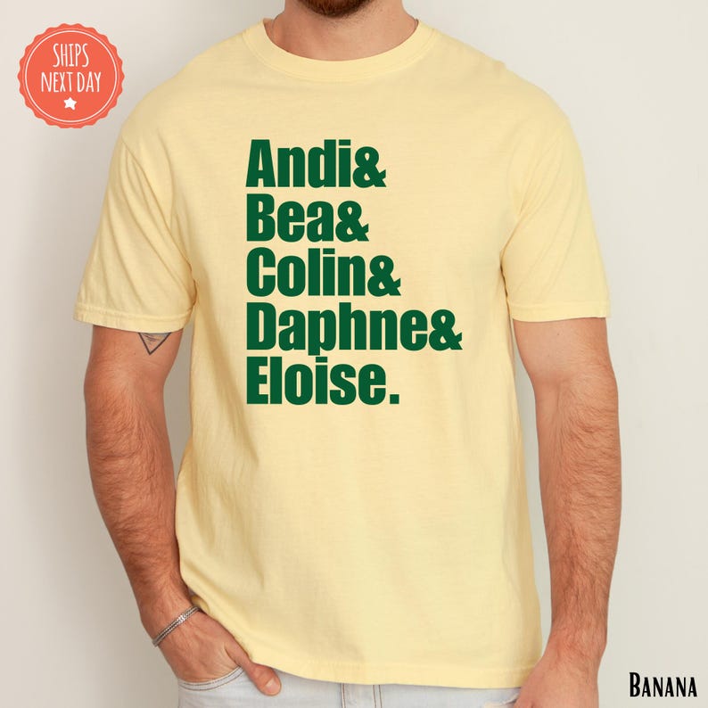 Custom Name List Shirt - Personalised Name List Tshirt - Custom Name ...