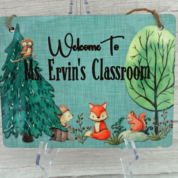 Woodland Classroom - Etsy