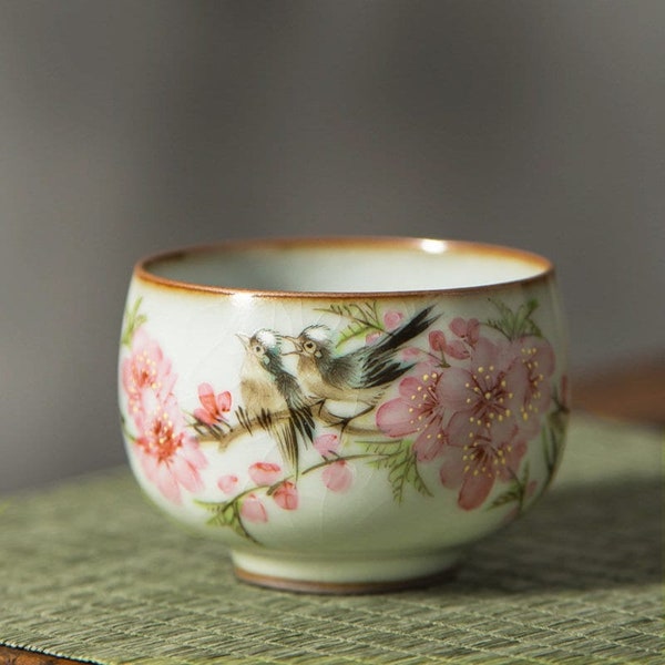 Bird Tea Cup - Etsy