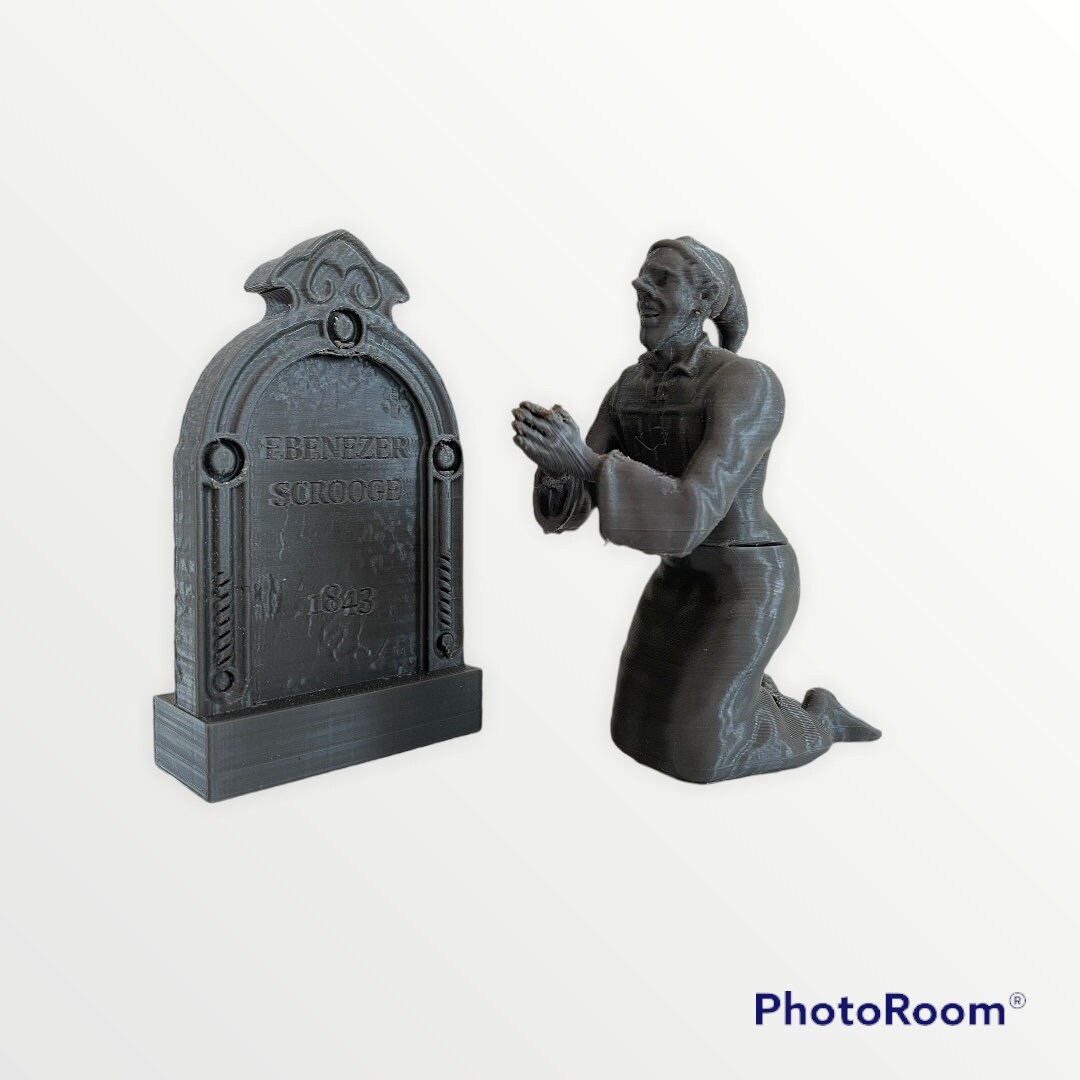 Scrooge and Gravestone 1/12th Scale One Twelve Scale - Etsy