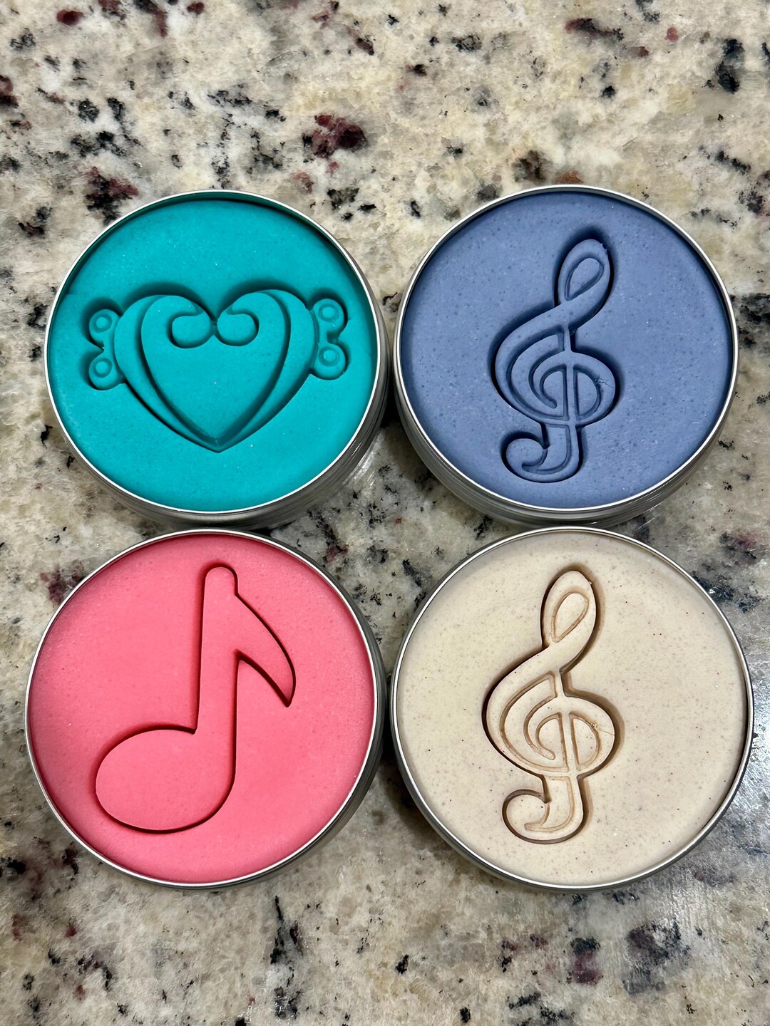 Music Notes Play Dough Party Favors: Personalized Keepsake - Etsy