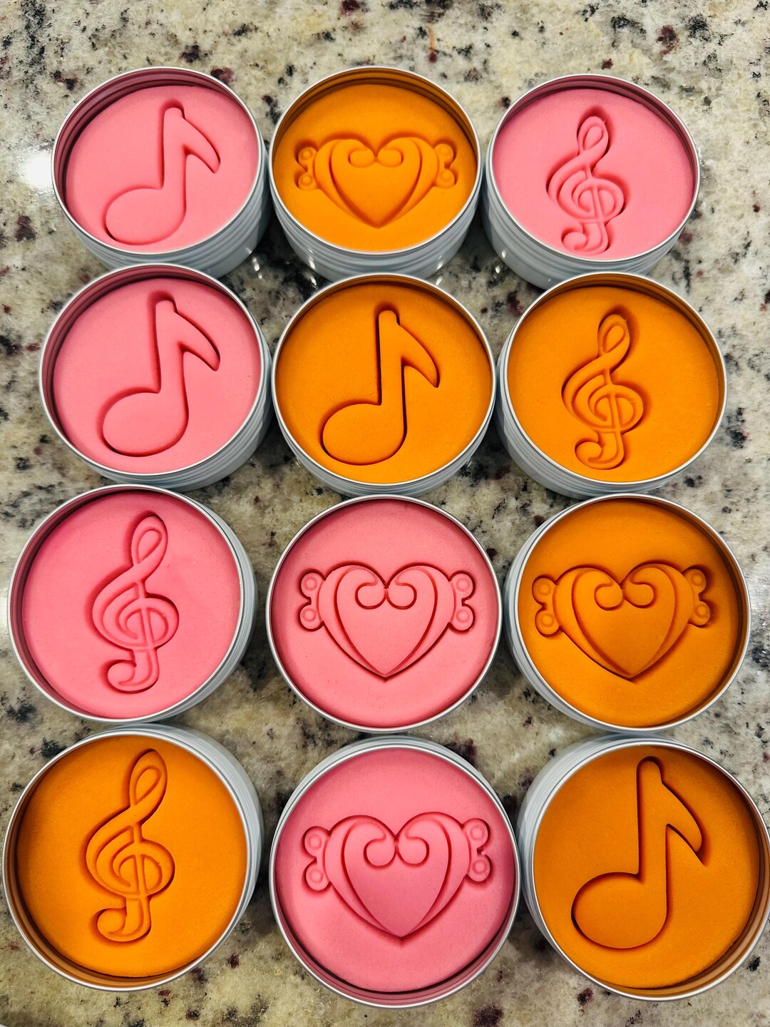 Music Festival Play Dough Party Favors, Music Notes, Coachella Party ...