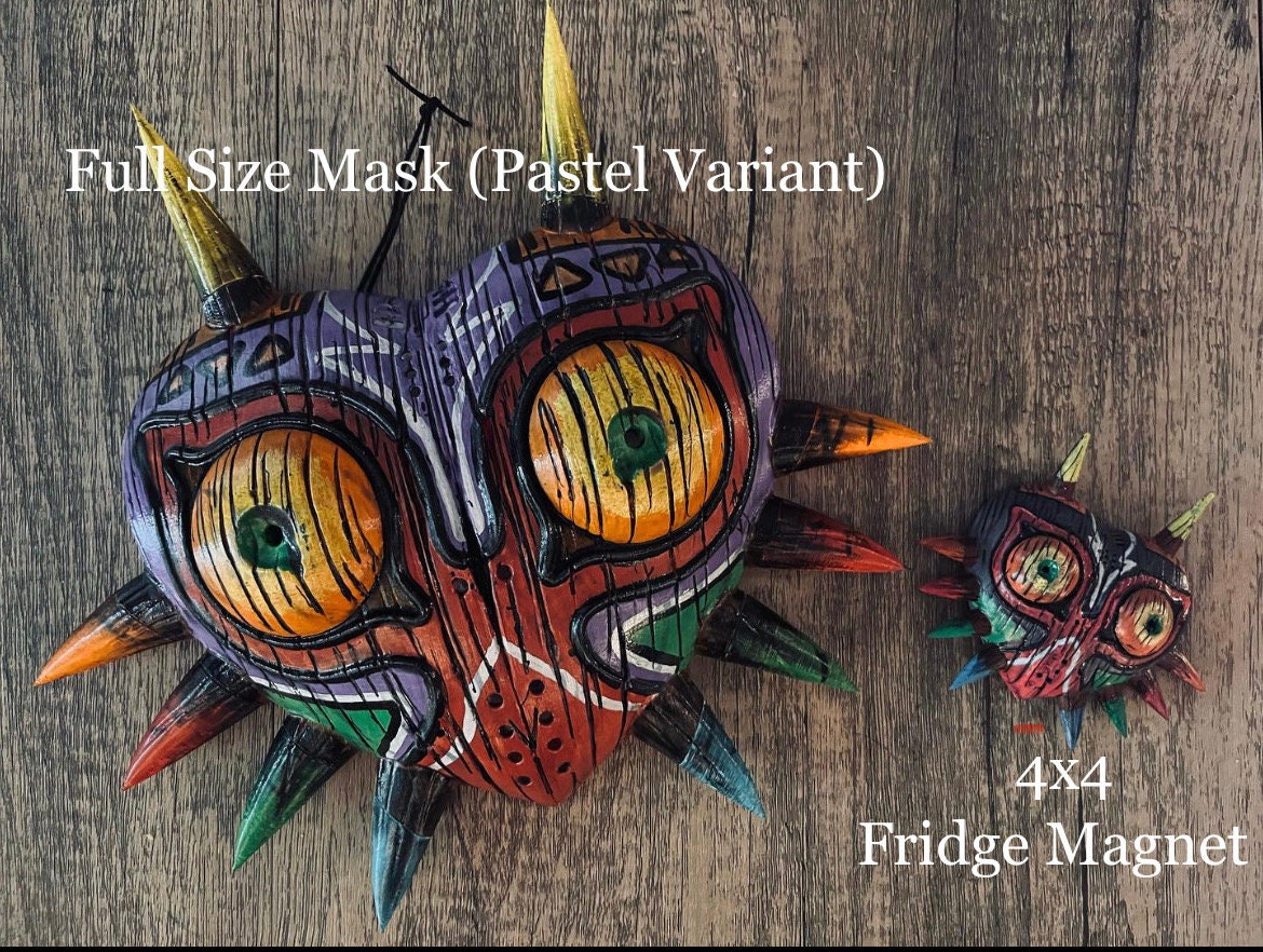 Majora’s Mask - Legend of Zelda (LED & Non LED) - Etsy