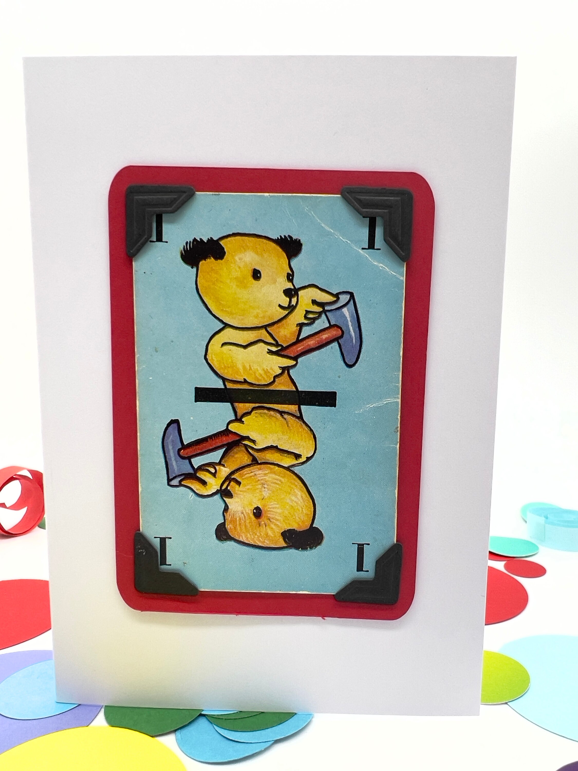 Vintage Sooty and Sweep Greetings Card 70s BBC TV Nostalgia Izzy Lizzy ...