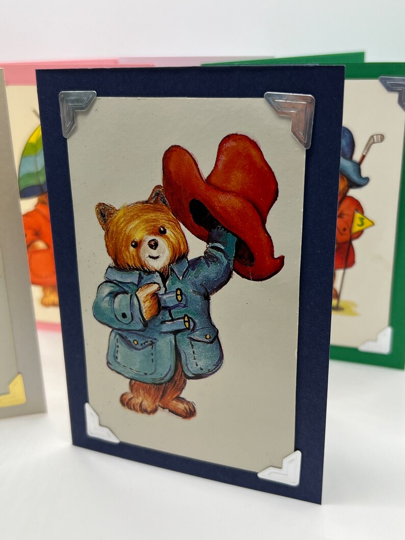 Paddington Bear Greetings Card 70s BBC TV Nostalgia Wanted on Voyage ...