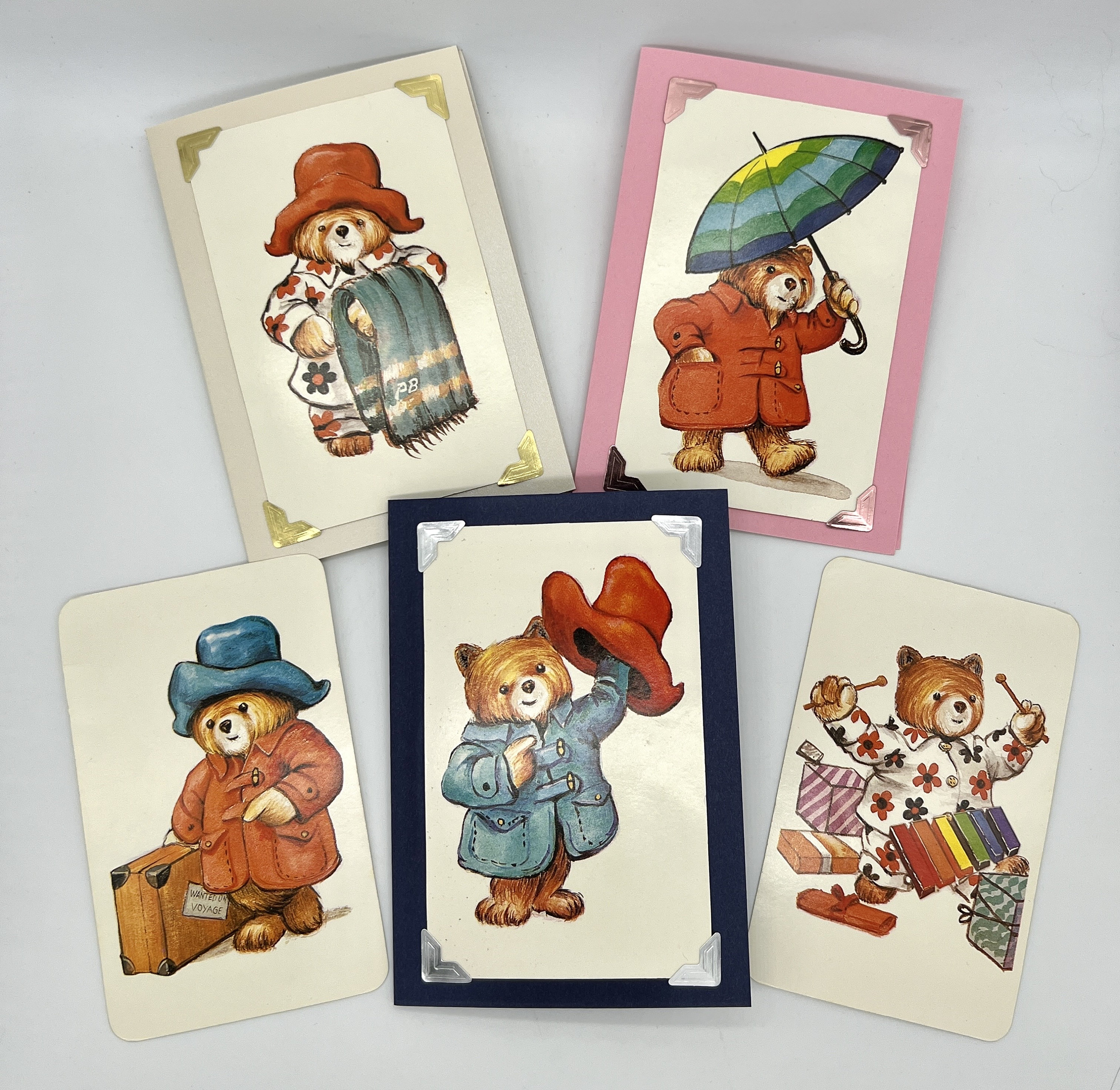 Paddington Bear Greetings Card 70s BBC TV Nostalgia Wanted on Voyage ...