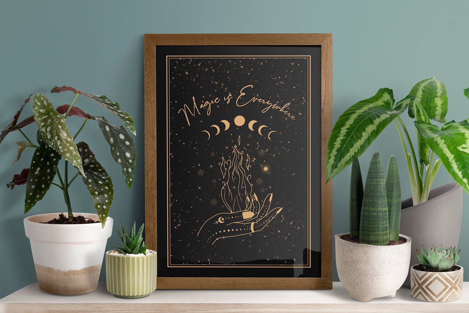 Witchy Wall Art Dark Wall Decor I Gothic Wall Decor Witchy Art Print I ...