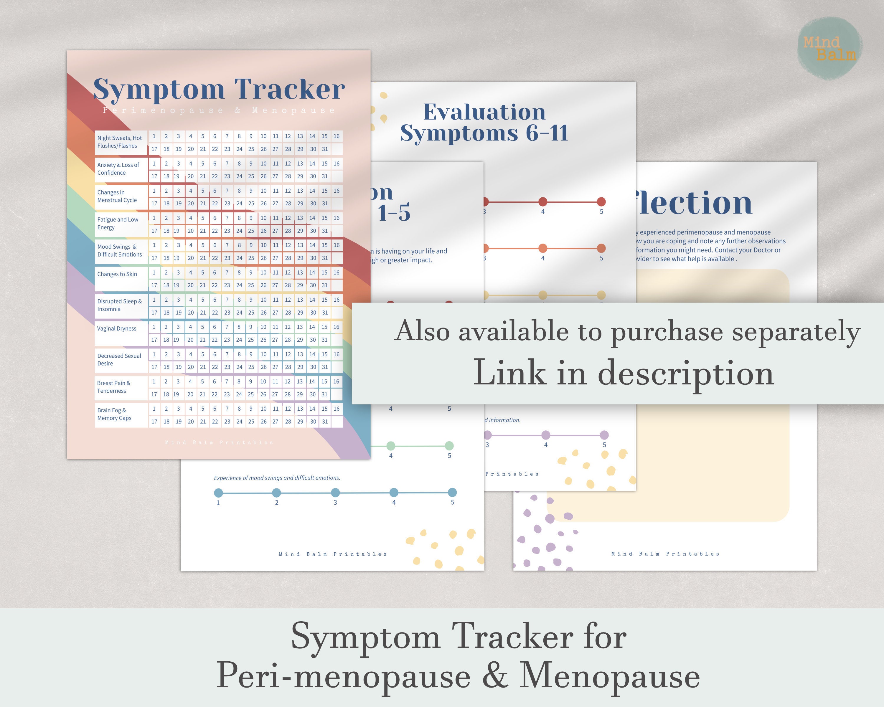 Menopause Affirmation Cards Perimenopause 60 Printable Affirmation ...